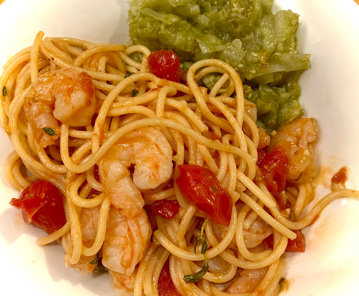 Shrimp Scampi Duet – COOK SHARE